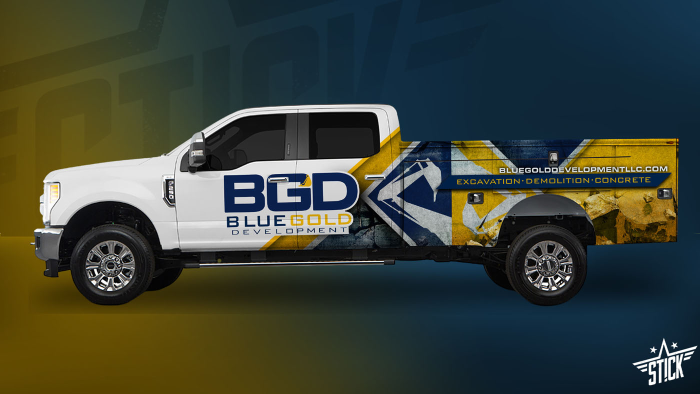 Service Truck Wraps - The Stick Co